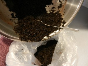 Ready for composting: