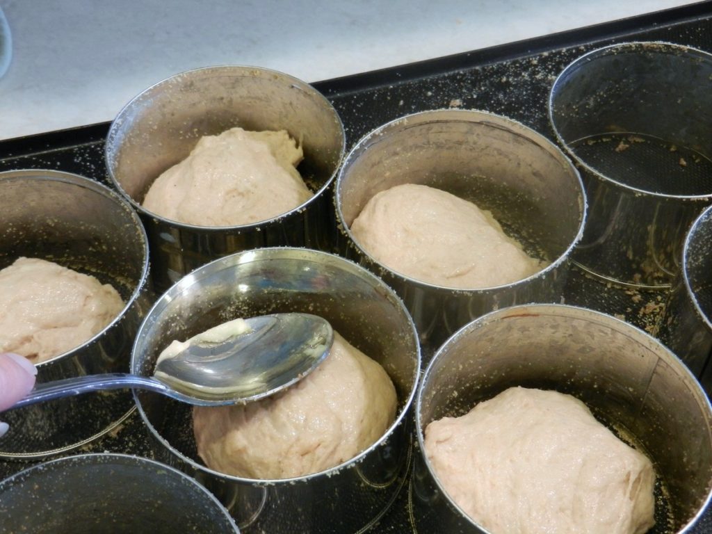 Then drizzle cornmeal on top of each. The cornmeal will give them such ...
